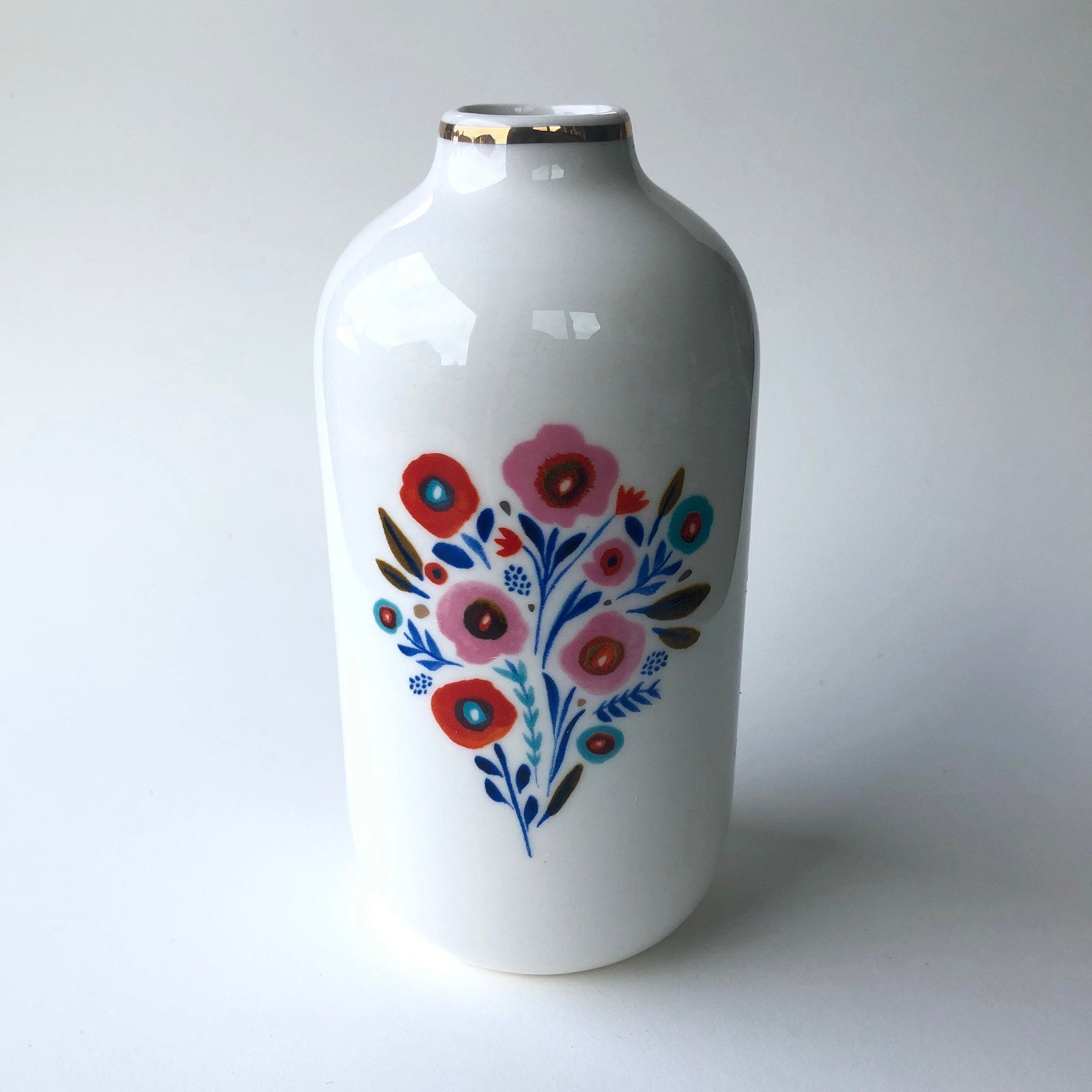 Poppies and Posies Ceramic Bud Vases – Misha Zadeh